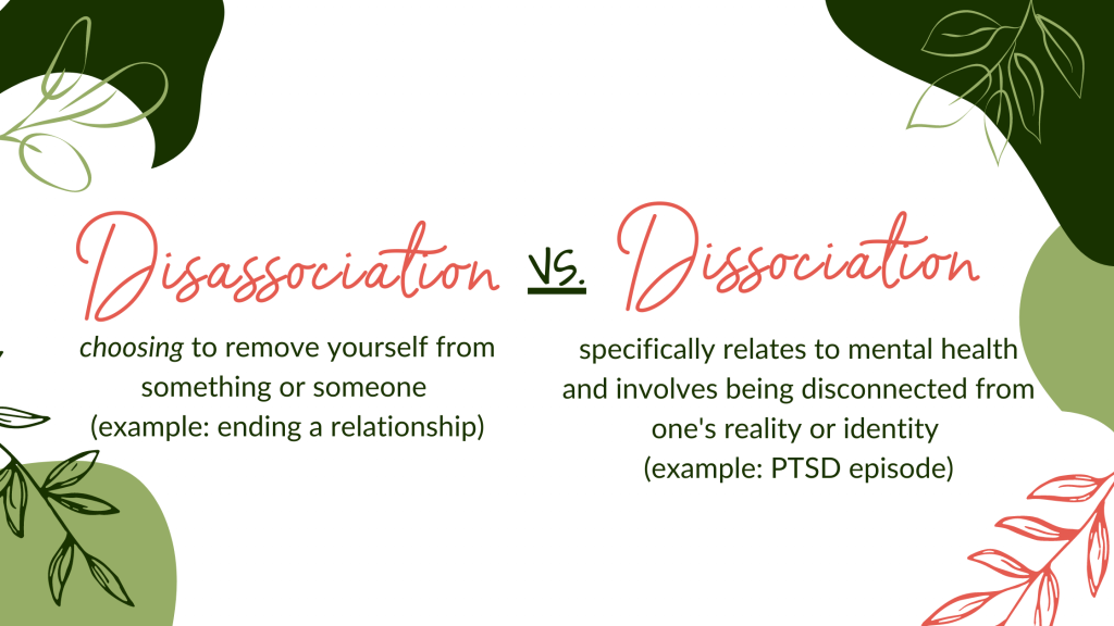 Dissociation vs Disassociation: Understanding the Difference - Bloomsies